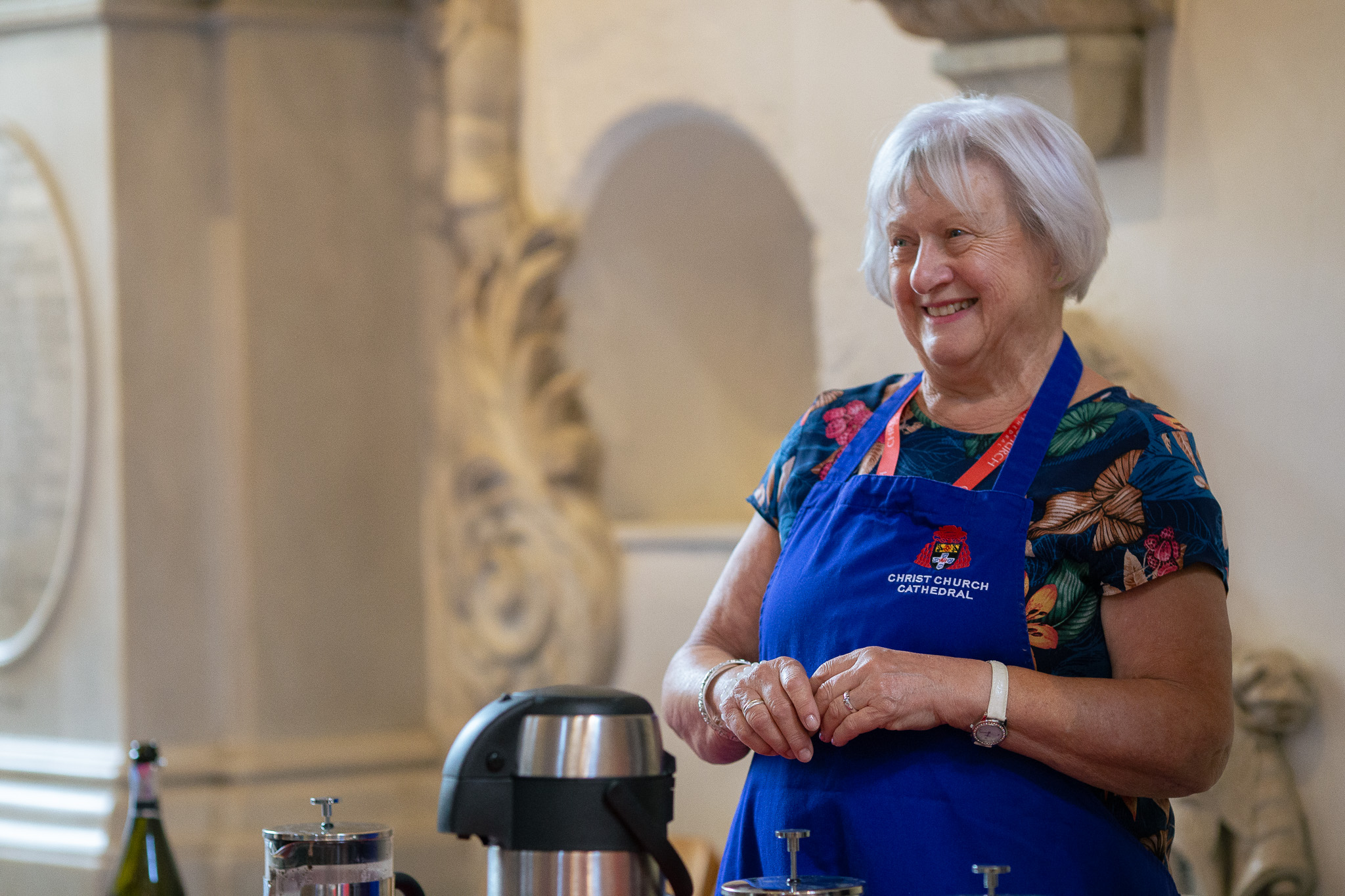 Susan - Refreshments Team | Christ Church, University of Oxford